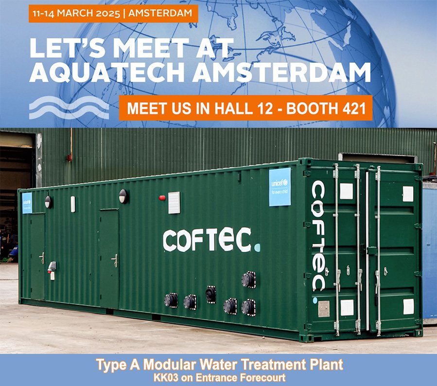 Coftec to Exhibit at Aquatech Amsterdam 2025 – Featuring Our Type A Modular Water Treatment ...